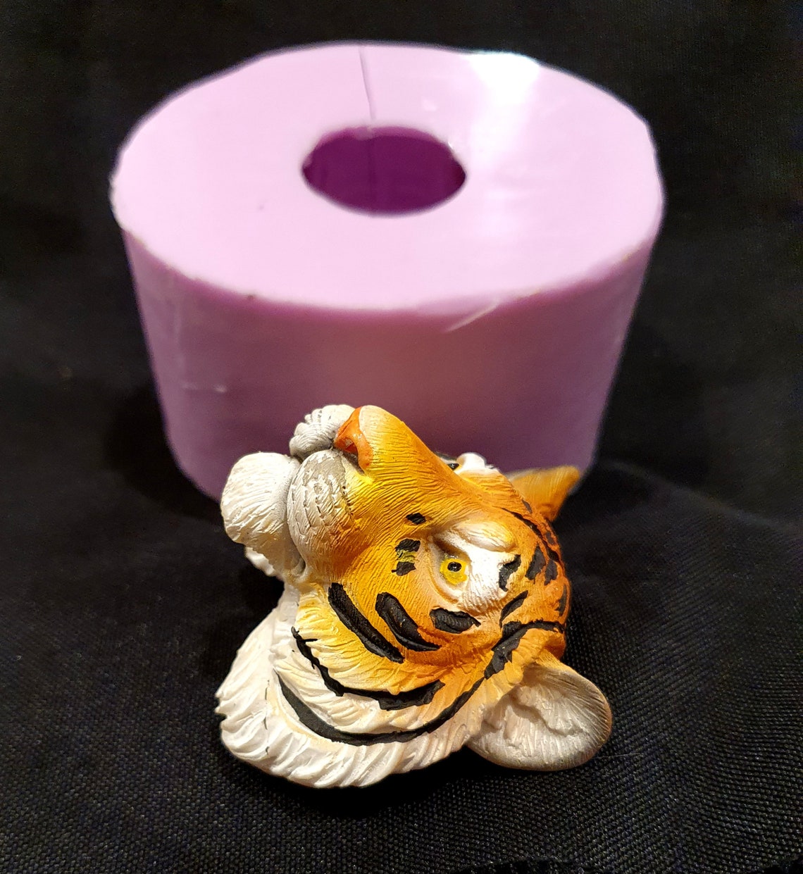 Tiger Face 002 Silicone Mould for Resin Cake Toppers Clay - Etsy