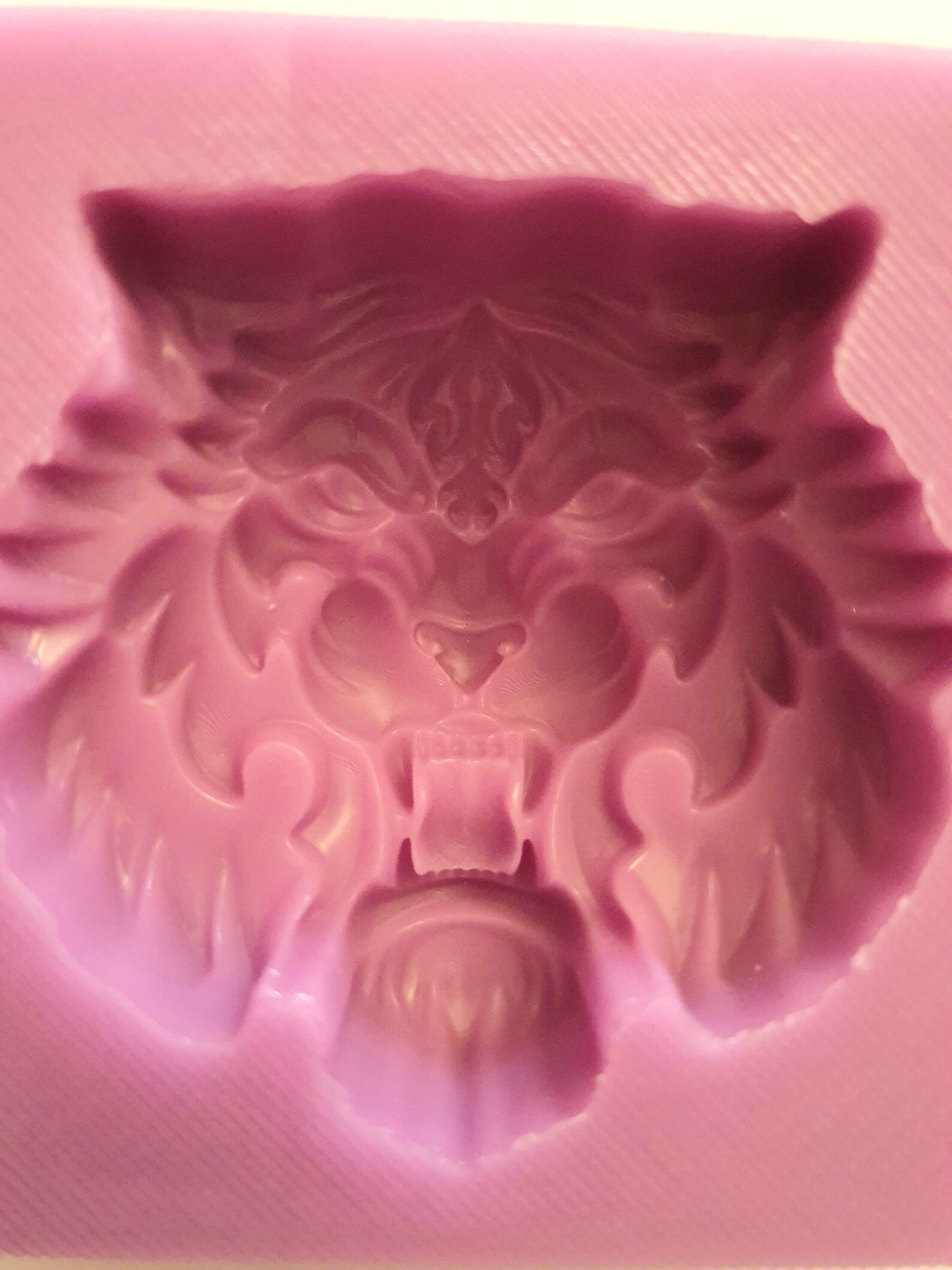 Tiger Face Silicone Mould for Resin Cake Toppers Clay Etc - Etsy