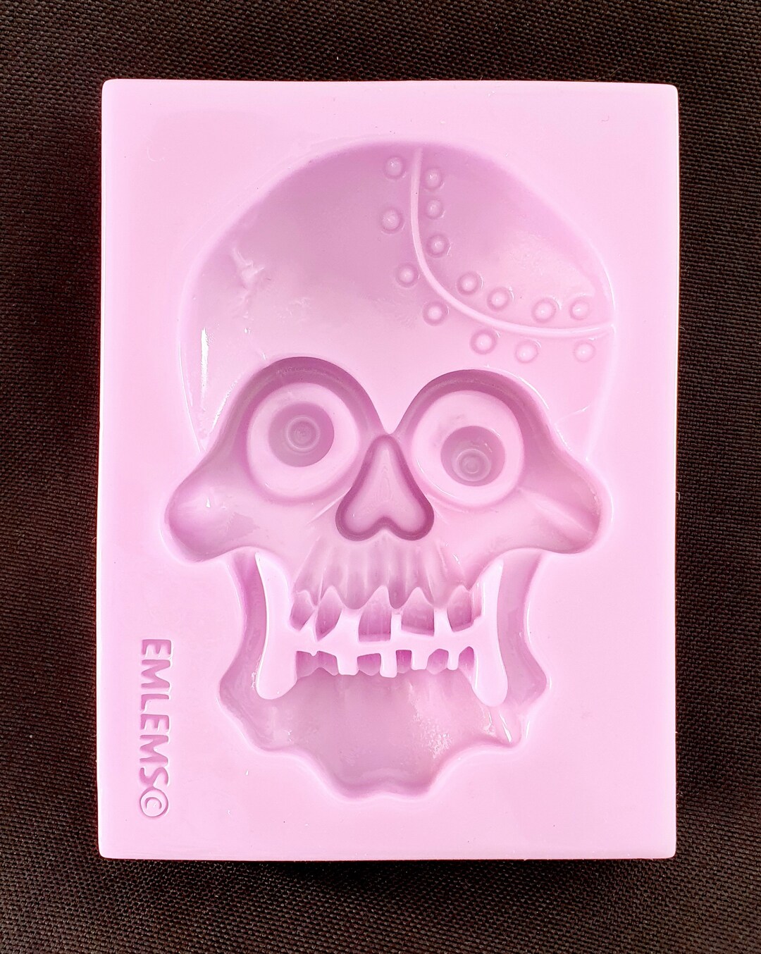 Zombie Skull Silicone Mould Food Safe for Cake Toppers, Resin, Wax ...