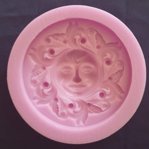 Sun 2 Silicone Mould for Resin, Cake Toppers, Clay Etc - Etsy