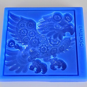 Emlems Steampunk Eagle Silicone Mould for Cake Toppers, Resin, Clay ...