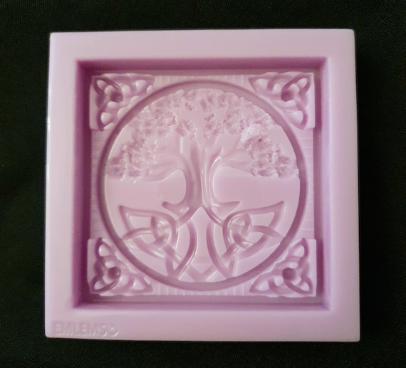 Emlems Square Tree of Life Silicone Mould for Wax Resin - Etsy