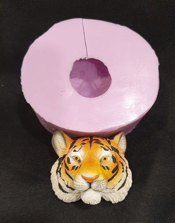 Tiger Face 002 Silicone Mould for Resin Cake Toppers Clay - Etsy