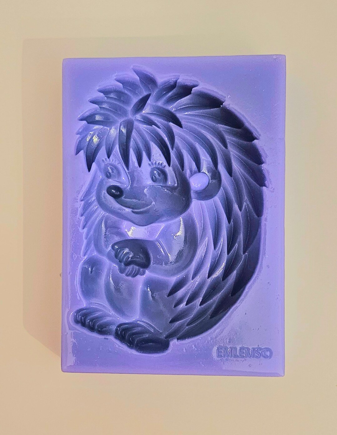 Emlems New Wildlife Small Hedgehog Silicone Mould for Resin, Wax, Soap ...