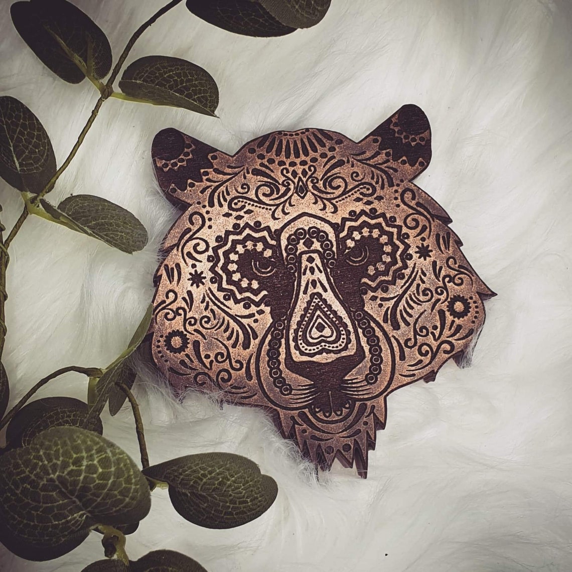 Mandala Tiger Silicone Mould for Resin, Cake Toppers, Clay Etc - Etsy