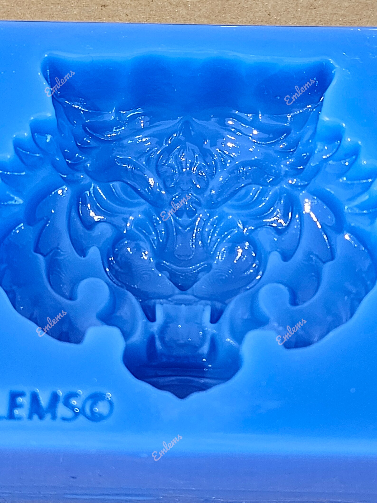 Tiger Face Silicone Mould for Resin, Cake Toppers, Clay Etc - Etsy