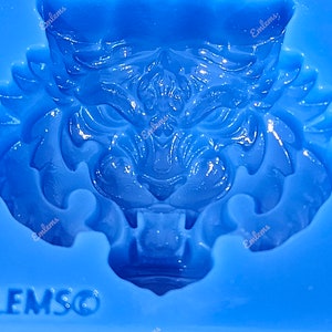 Tiger Face Silicone Mould for Resin, Cake Toppers, Clay Etc - Etsy