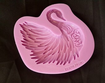 Swan Mould mold 'swan right' by FPC Sugarcraft - Etsy