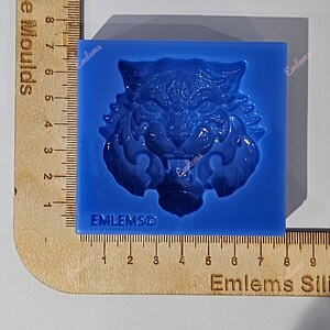 Tiger Face Silicone Mould for Resin, Cake Toppers, Clay Etc - Etsy