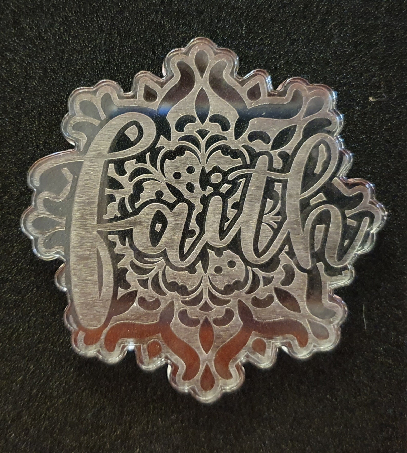 Large Mandala Faith Plaque Silicone Mould for Resin and Food | Etsy