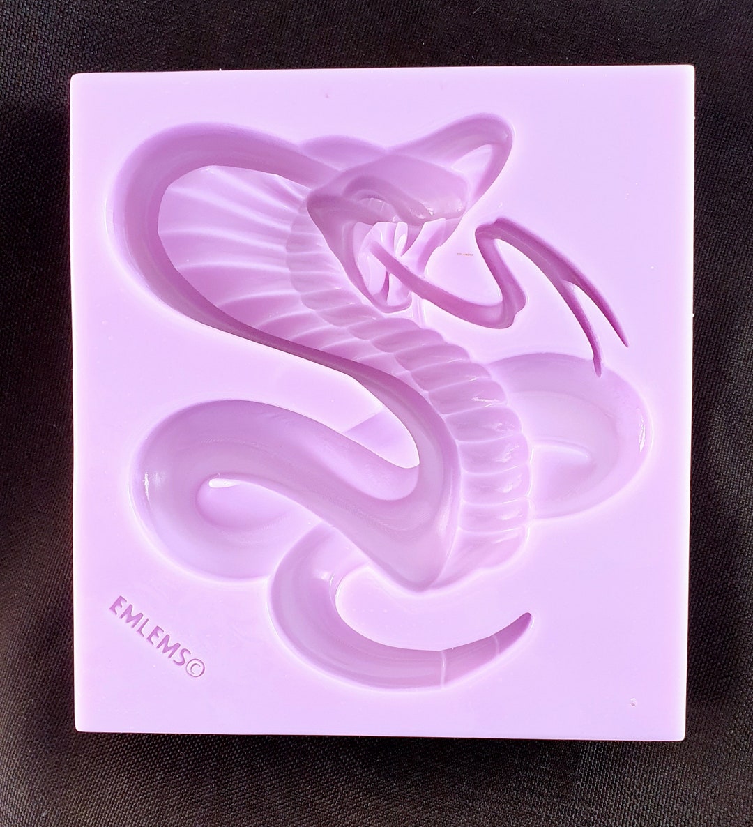 Cobra Snake Silicone Mould Food Safe for Cake Toppers, Resin, Wax ...