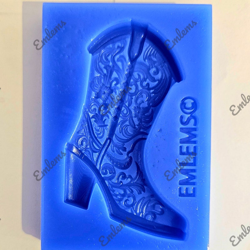 Cowboy Boot Mold - Etsy