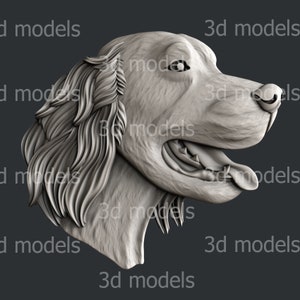 Setter Spaniel Dog Silicone Mould Food Safe for Cake Toppers, Resin ...