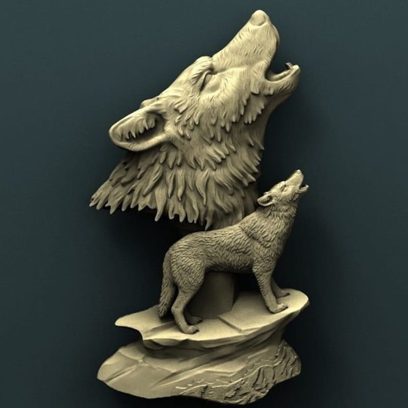 Wolf Mold - Etsy UK