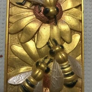 Extra Deep Bee Plaque Silicone Mould for Candles, Soap, Resin, Wax ...
