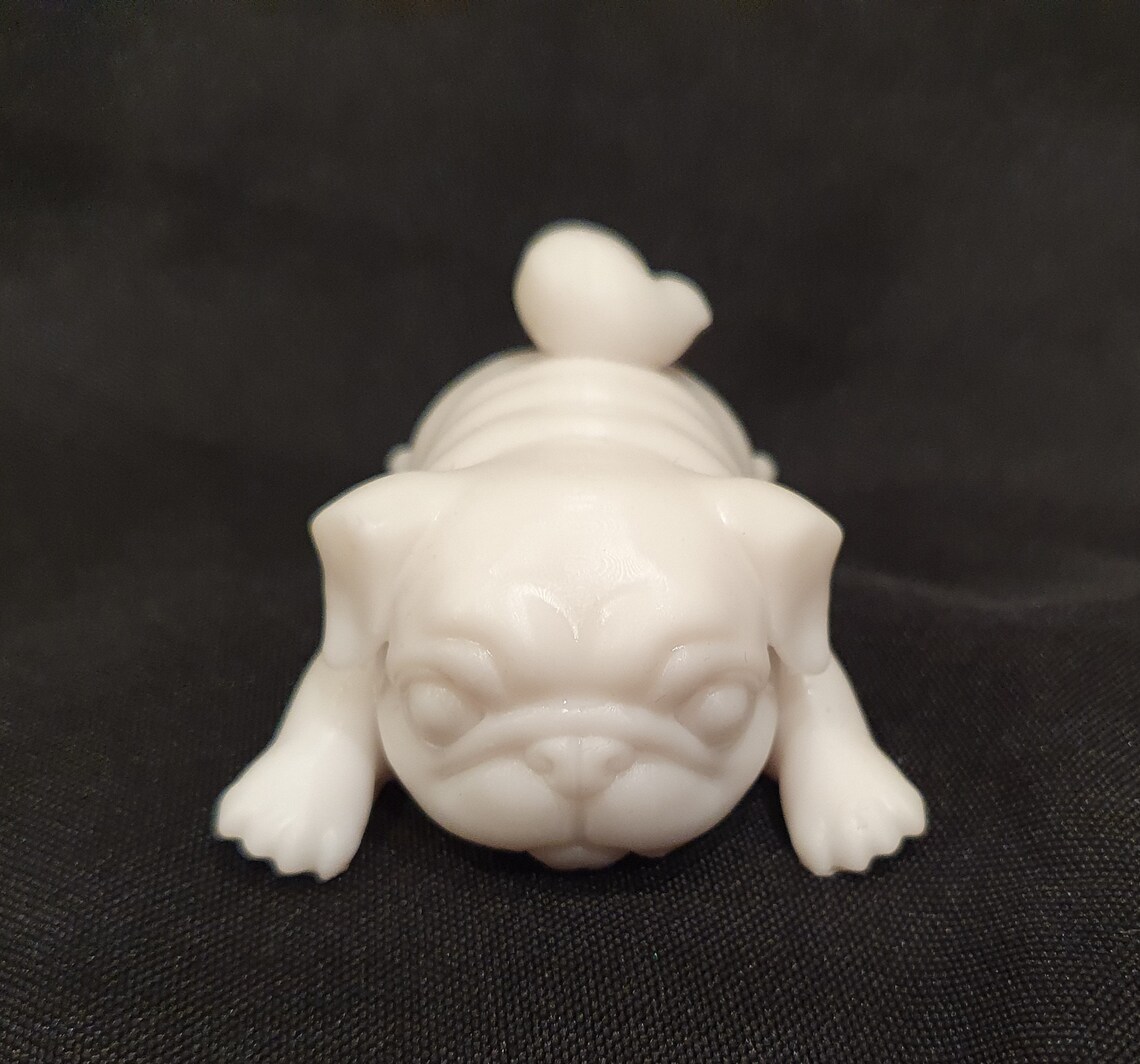 3d Pug Dog Silicone Mould for Resin Clay Soap Paper Weight - Etsy UK