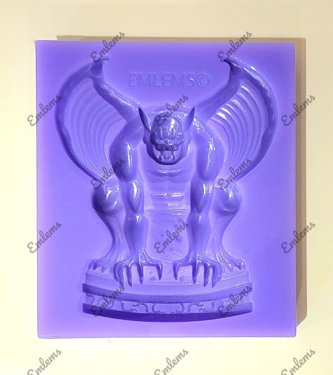 Emlems Silicone Mould Larger Gargoyle, Perfect for Resin, Wax Melts ...