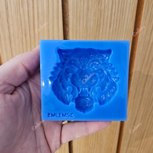 Tiger Face Silicone Mould for Resin, Cake Toppers, Clay Etc - Etsy