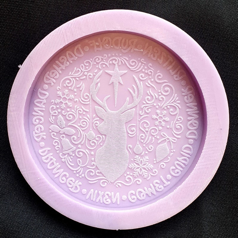 Rudolph Reindeer Candle - Etsy UK