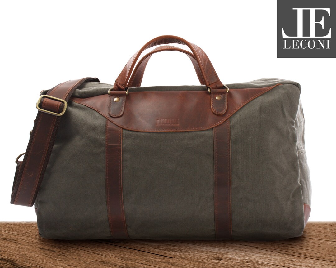 LECONI Small Travel Bag Weekender Hand Luggage Women Men Sports Bag ...