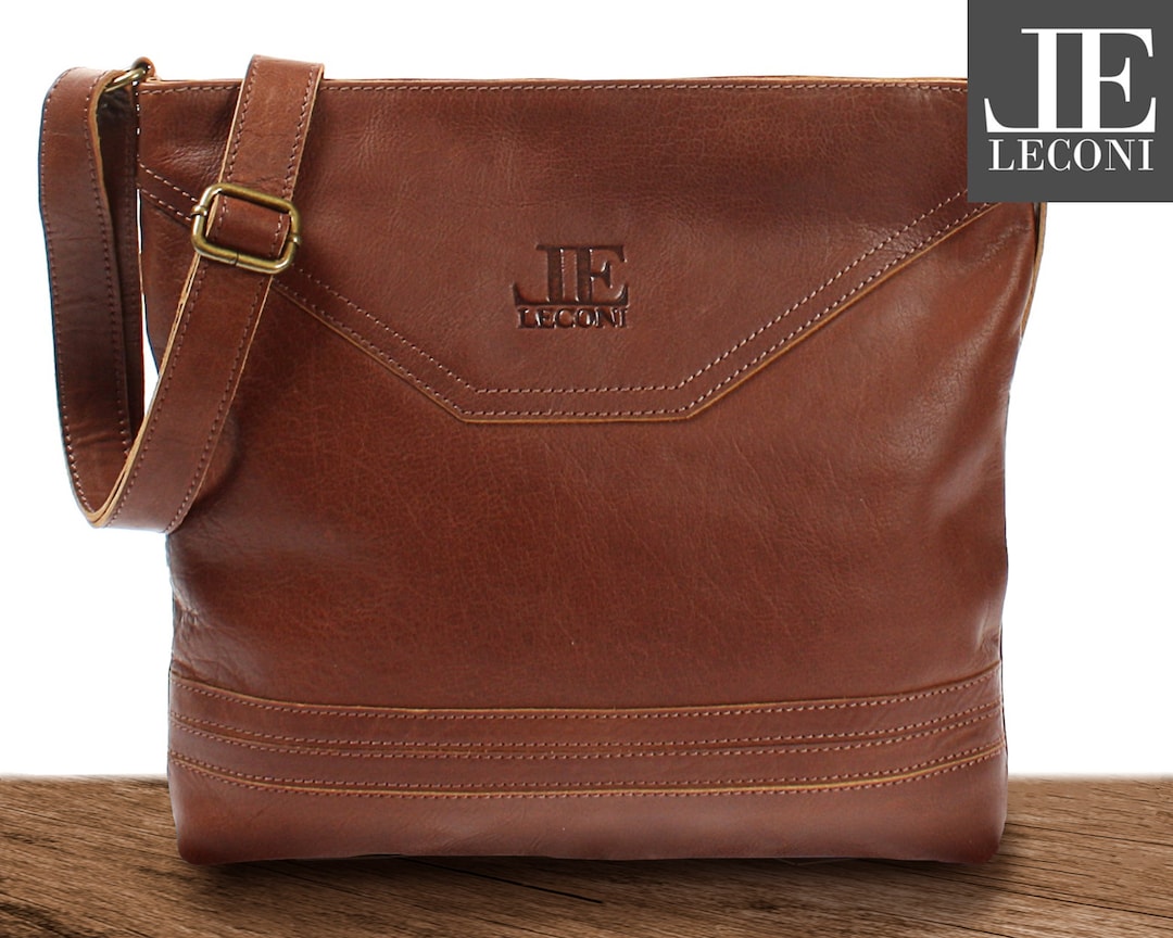LECONI Shoulder Bag Pouch Bag Shoulder Bag Leather Bag Ladies Bag ...
