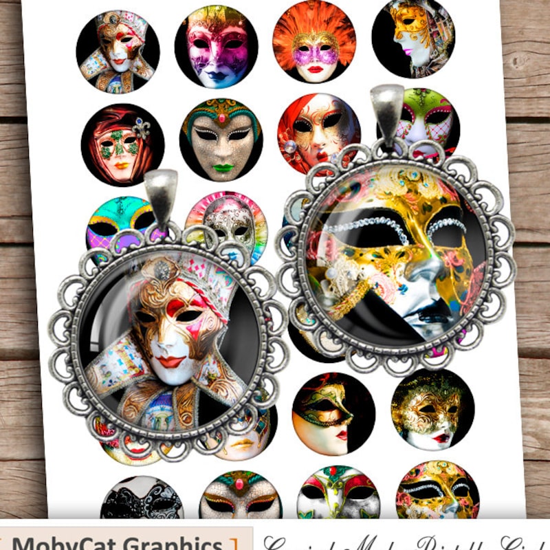 Circle Mask - Etsy
