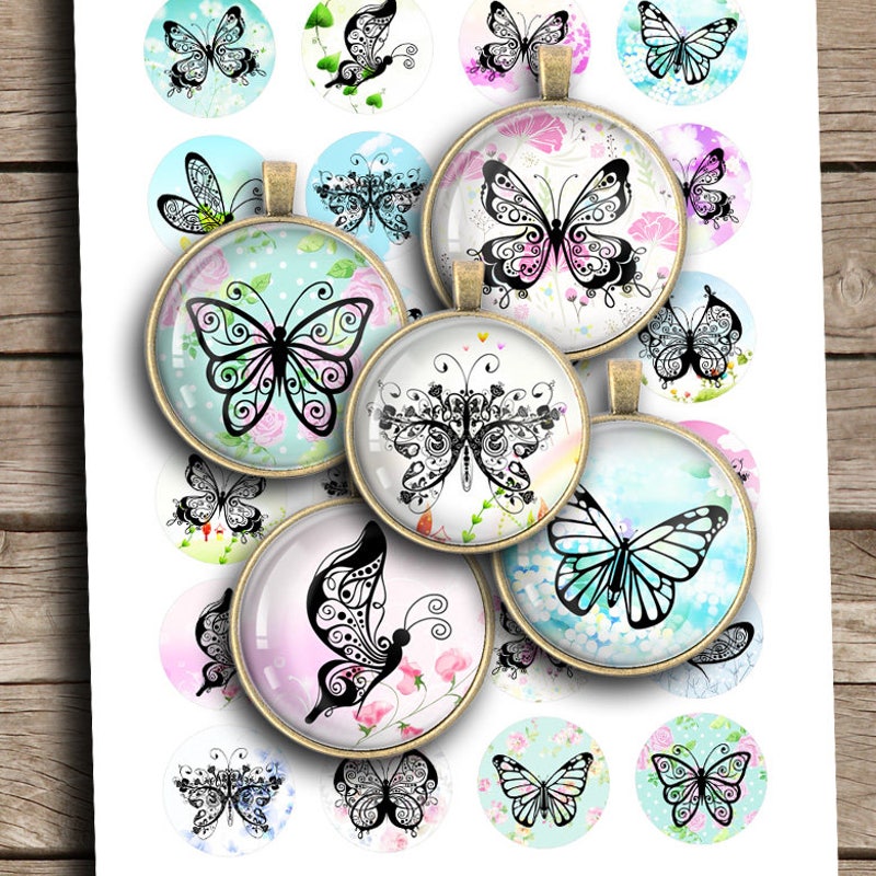Butterfly Flourish - Etsy