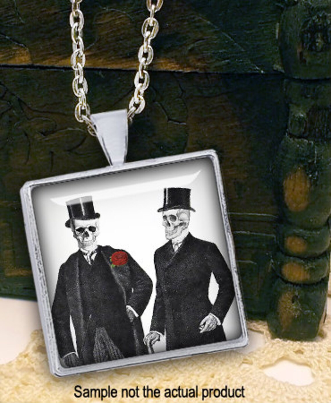 Skeleton Gentleman Square Images 1x1 and 1.5x1.5 - Etsy