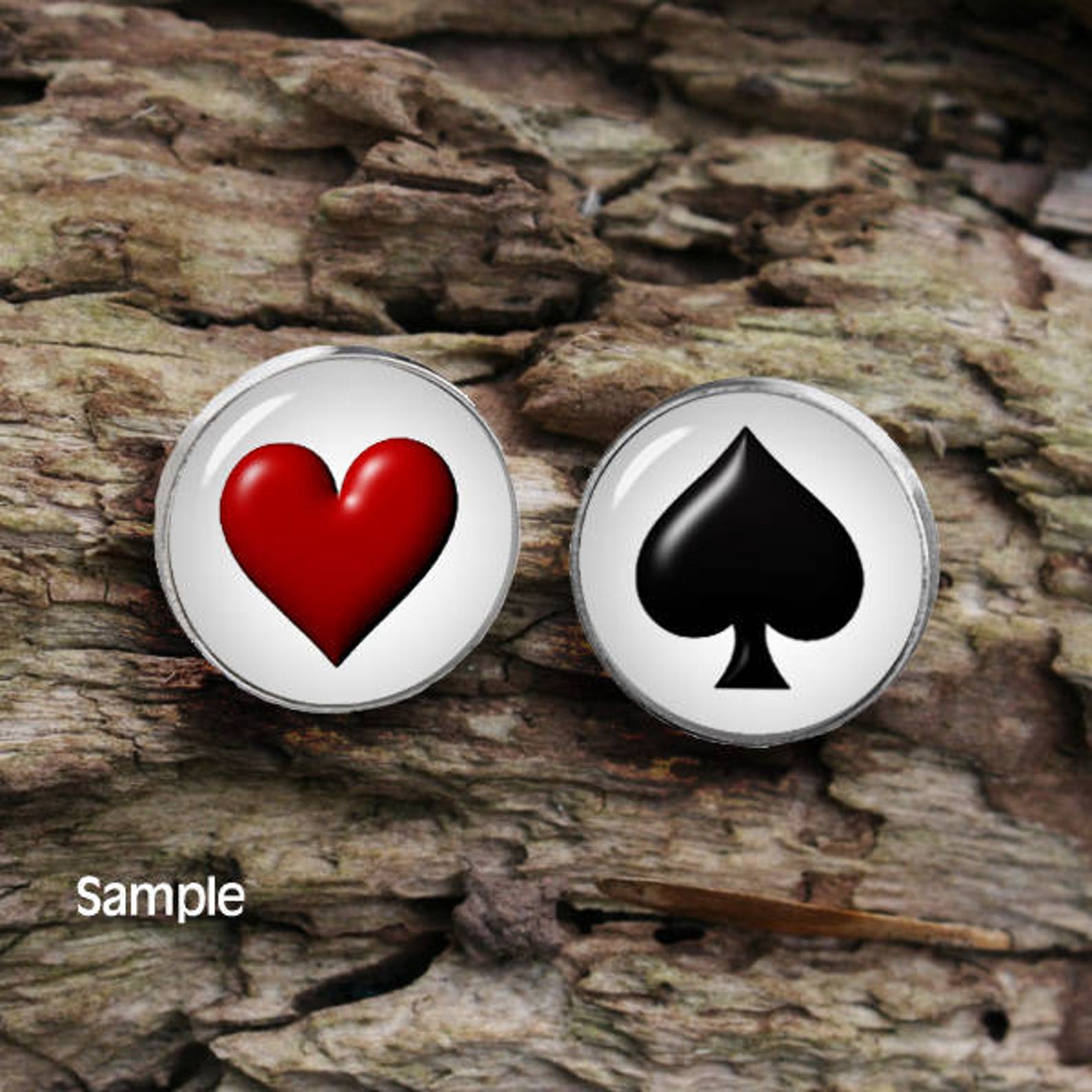 Playing Card Symbols 1 Inch 25mm 20mm 1.5 Inch Printable | Etsy