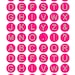 Bling Alphabet Letters Bottle Cap Images Printable Circle Images 1 Inch ...