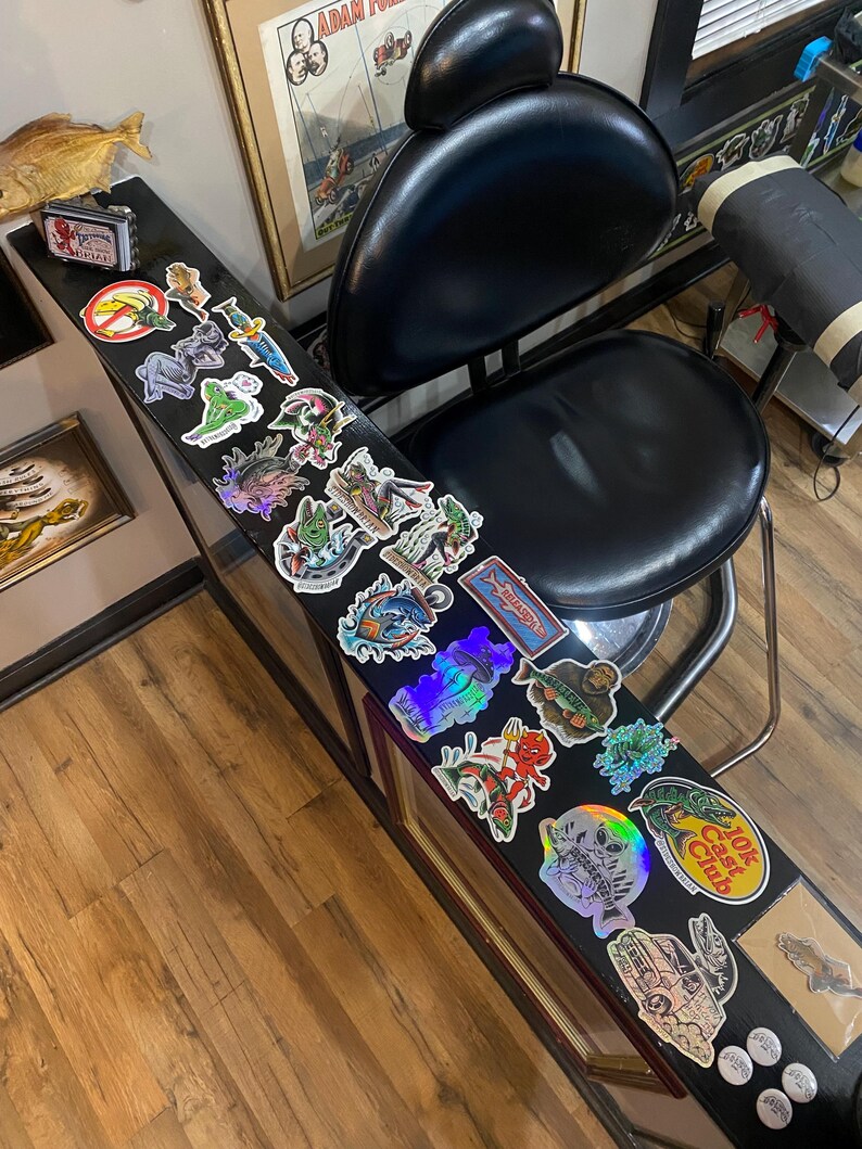 Multi-species Angler Sticker Pack by Side Show Brian. 5 Stickers From ...