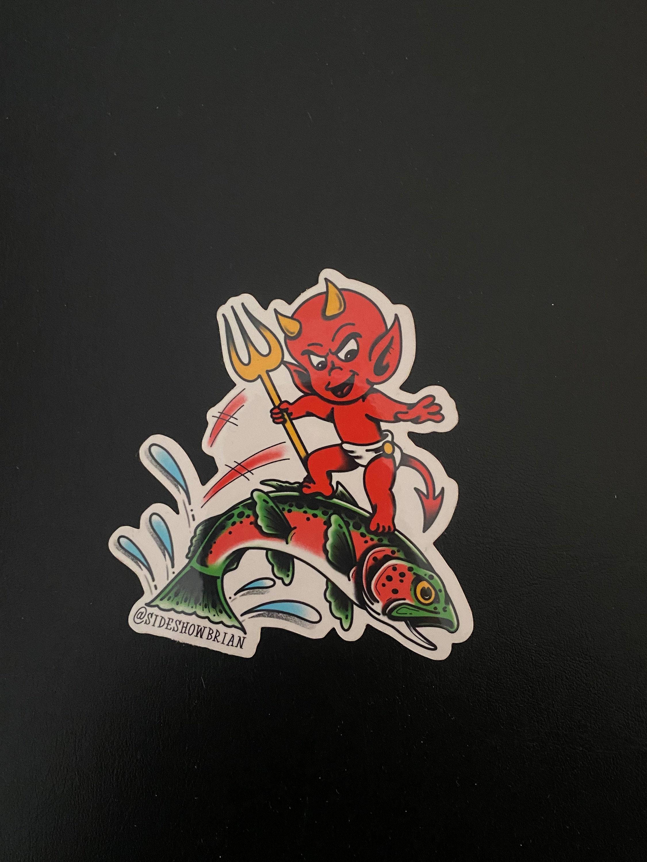 Hot Stuff Devil Tattoo Flash