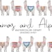 Alpaca Clipart Watercolor Llama Clip Art Animal Clipart Wedding Clipart ...