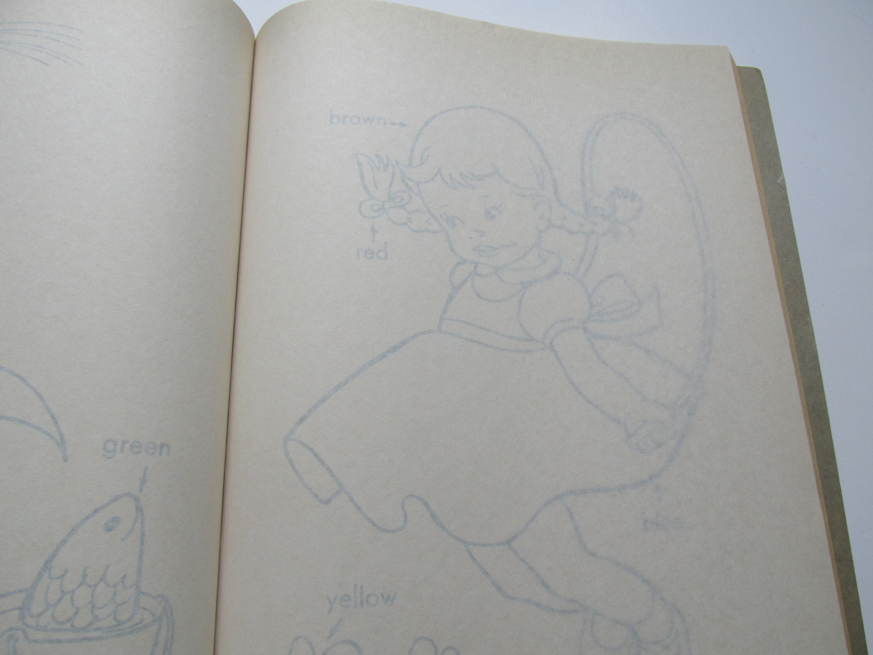 Vintage Trace and Color Merrill Company Publishers Color Book - Etsy