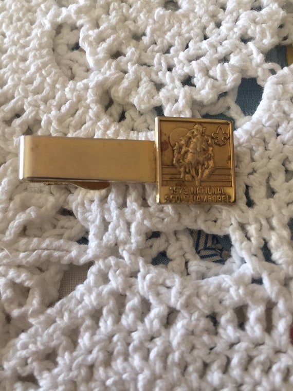 Vintage 1973 National Scout Jamboree Clip BSA Boy Sco… - Gem