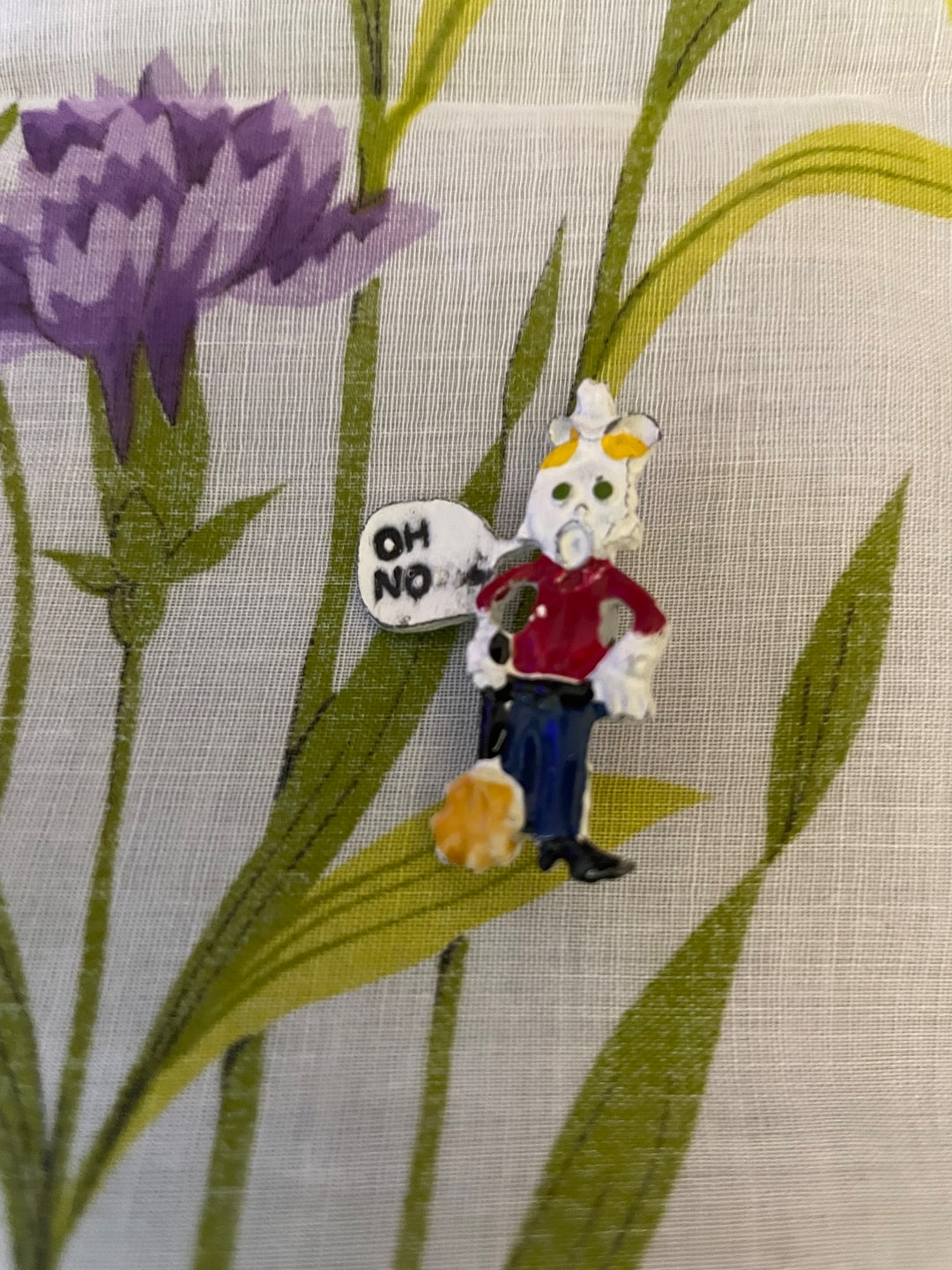 Retro Mr. Bill Pin Vintage Collectible - Etsy