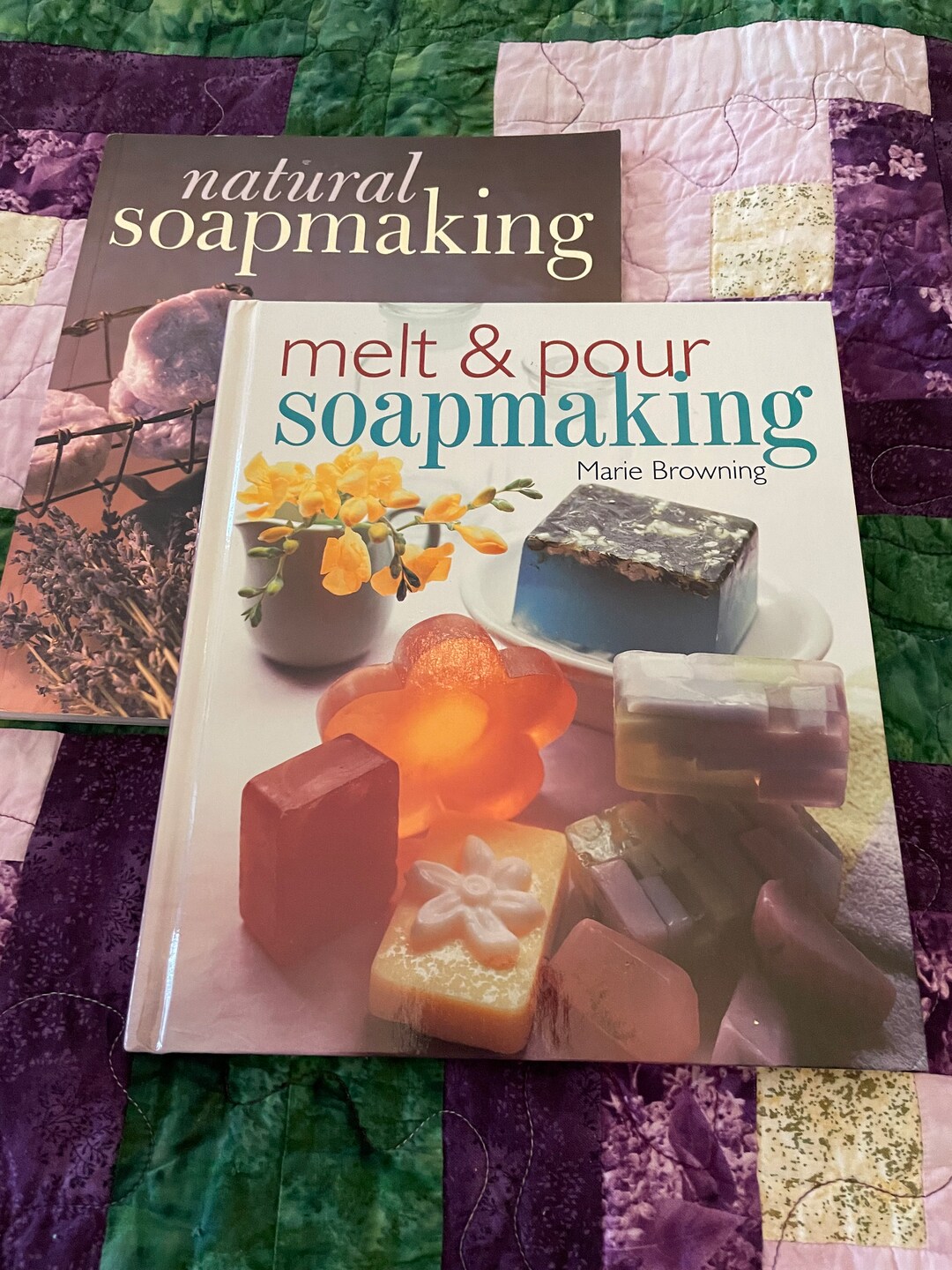 Pair of Soap Making Books by Marie Browm - Etsy