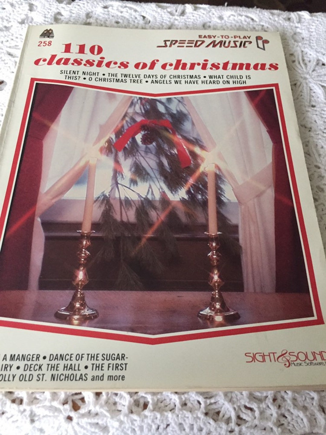 Easy to Play Speed Music Book 110 Classics of Christmas Dated 1984 Book ...