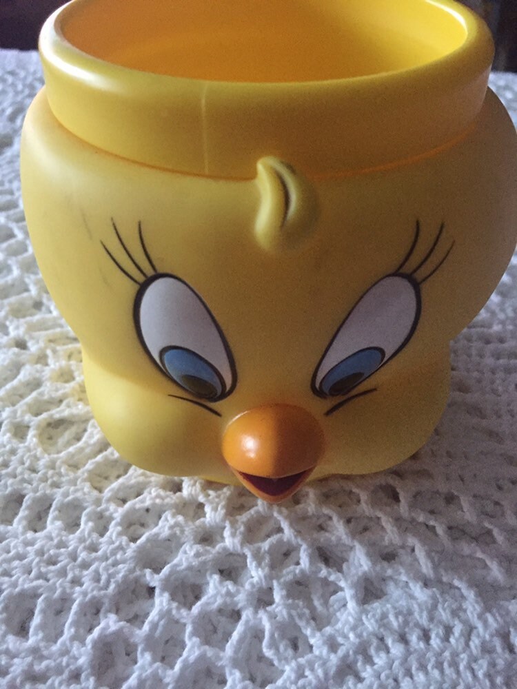 Tweety Bird Yellow Collectible Mug 1992 Whimsical Drinkware | Etsy