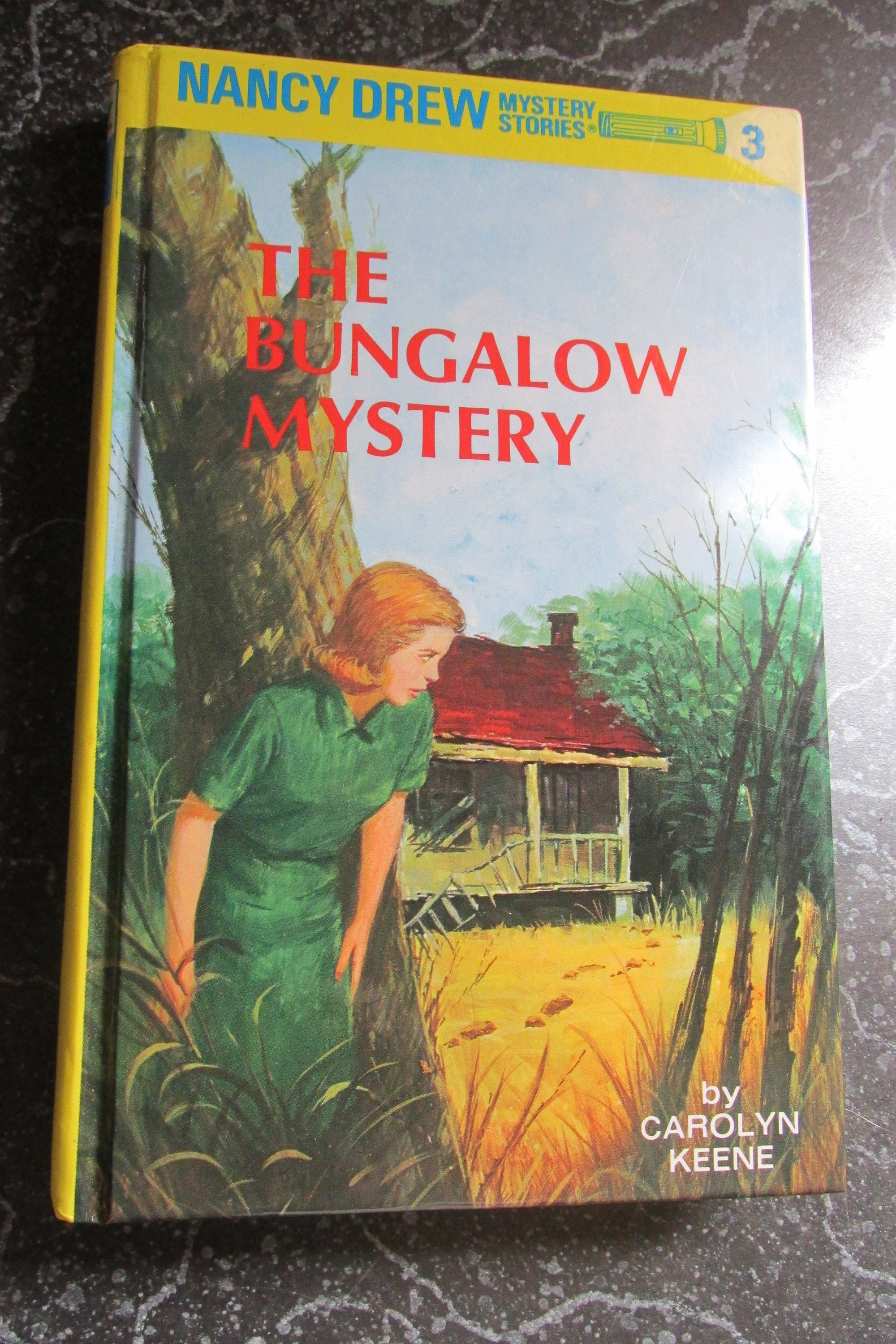 Nancy Drew the Bungalow Mystery by Carolyn Keene Yellow Hardback Book ...