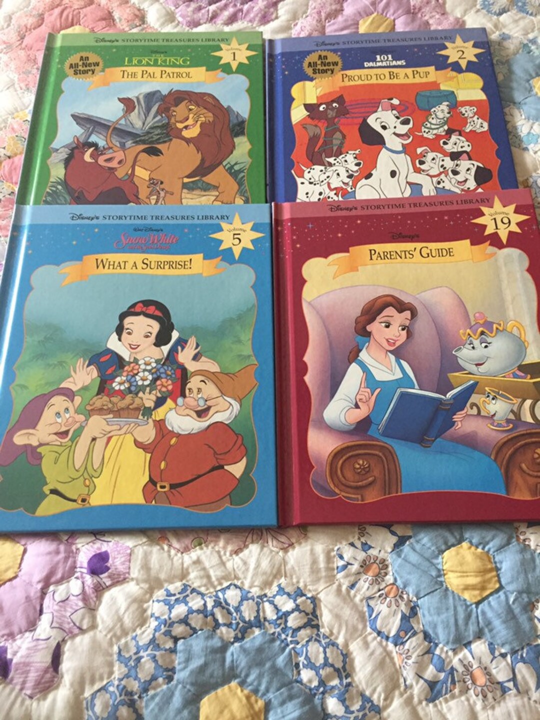 Disney’s Storytime Treasures Library Bundle of Four Books 1998 - Etsy