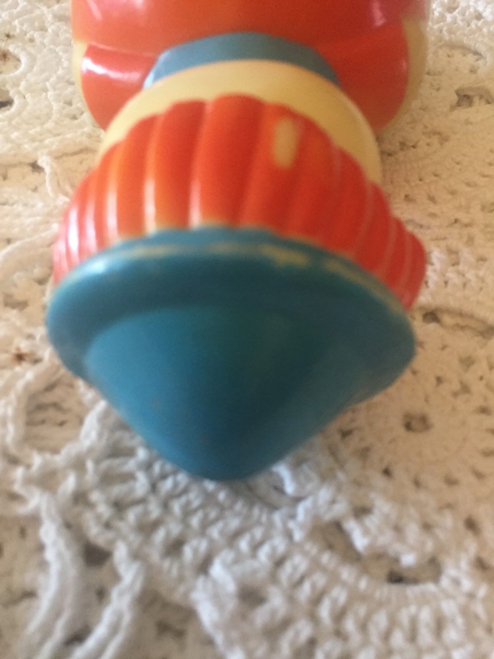 Vintage Roly Poly Clown Toy Musical Retro Collectible | Etsy