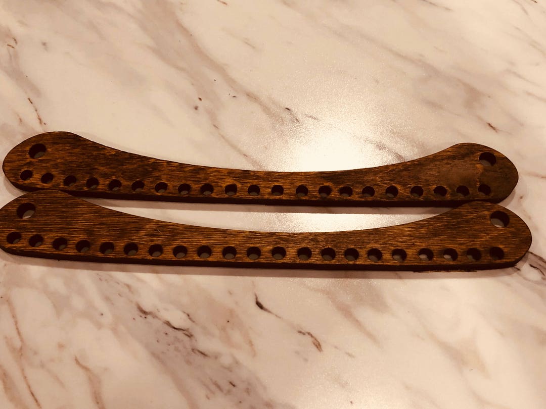 Buy Set of Hedeby Wooden Bag Handle Style H Online in India - Etsy