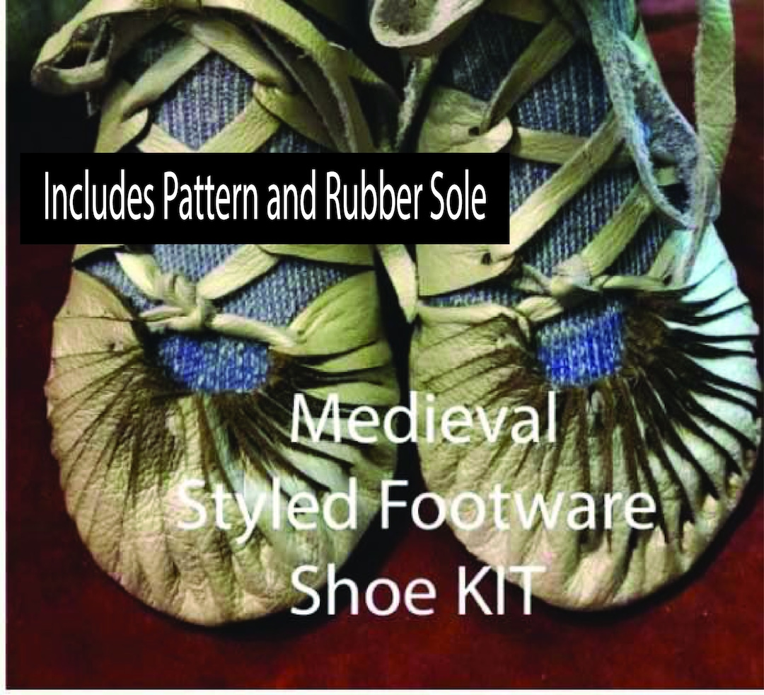 Irish Bog Turnshoe Kit for Men and Women (pattern, Soles and ...