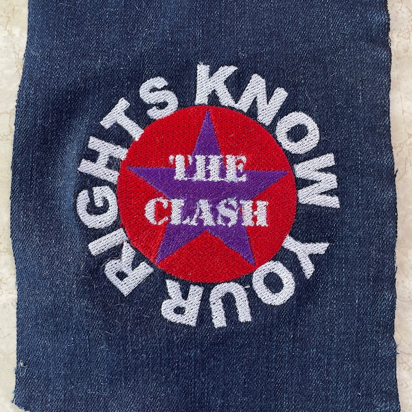 The Clash Patch - Etsy
