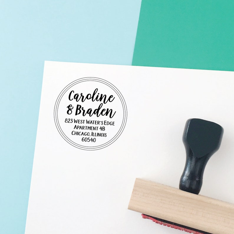 Custom Address Stamp Return Address Stamp Personalized | Etsy