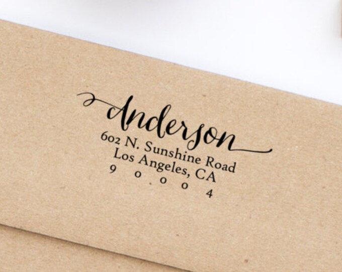 Return Address Stamp, Self-inking Address Stamp, Custom Address Stamp ...