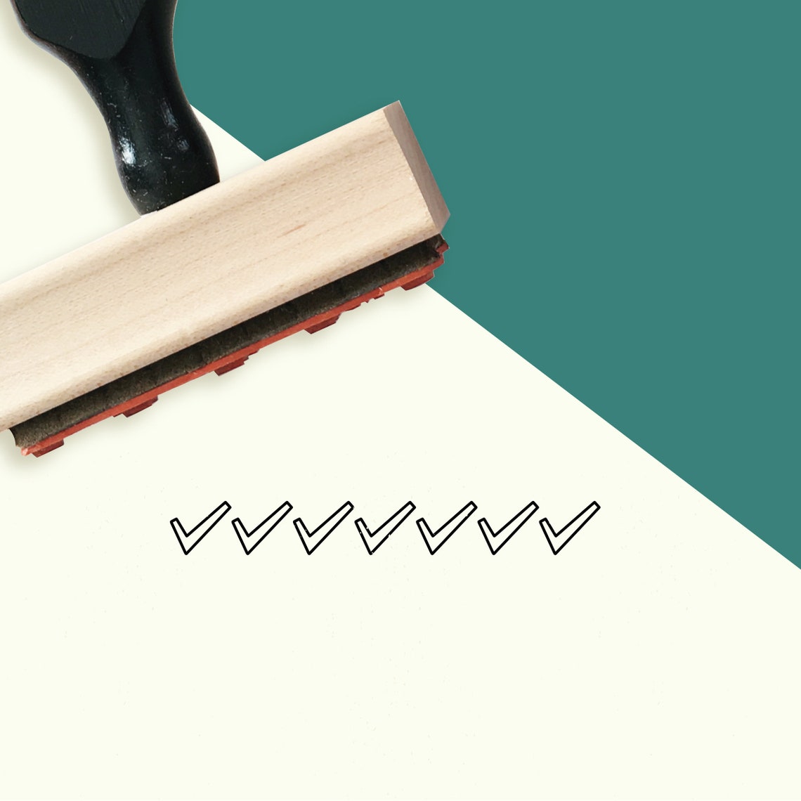 Cute Checkmark Habit Tracker Stamp for Bullet Journals BUJO - Etsy