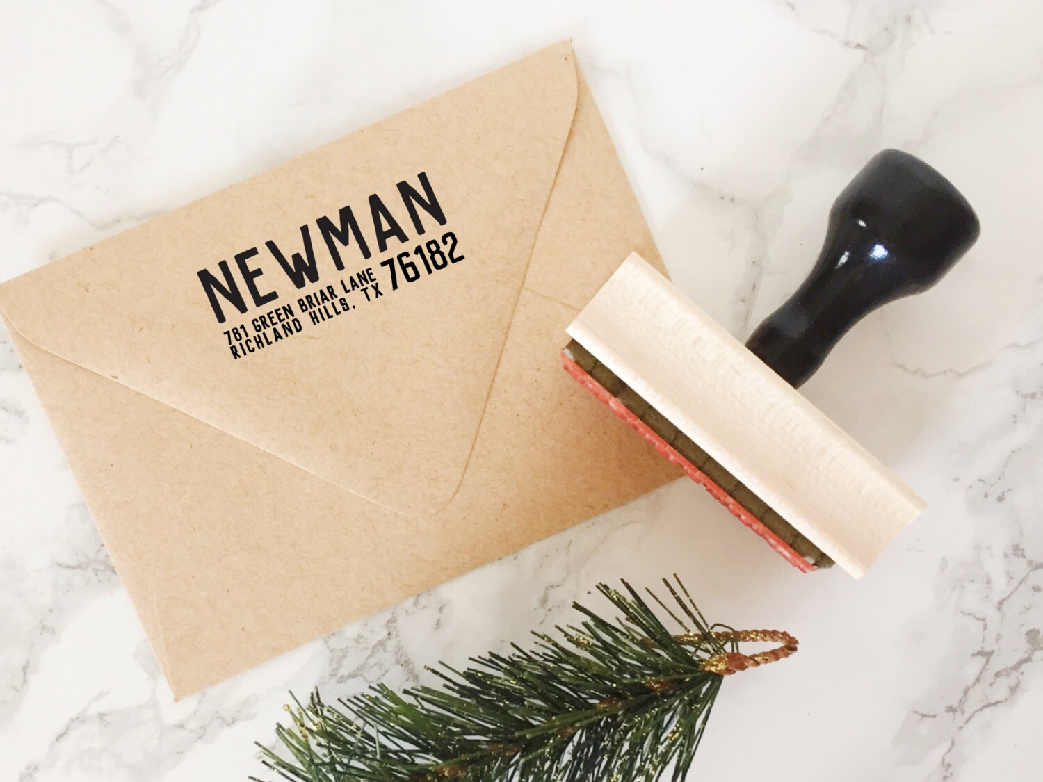 Return Address Stamp Self-Inking Stamp Personalized Address | Etsy