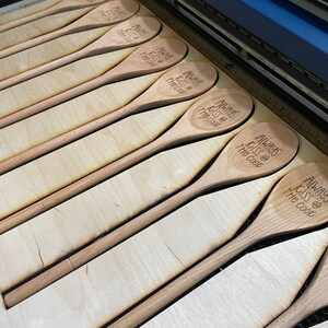 Fork off Spoon Laser Engraved Wooden Spoon Kitchen and Home Gift ...
